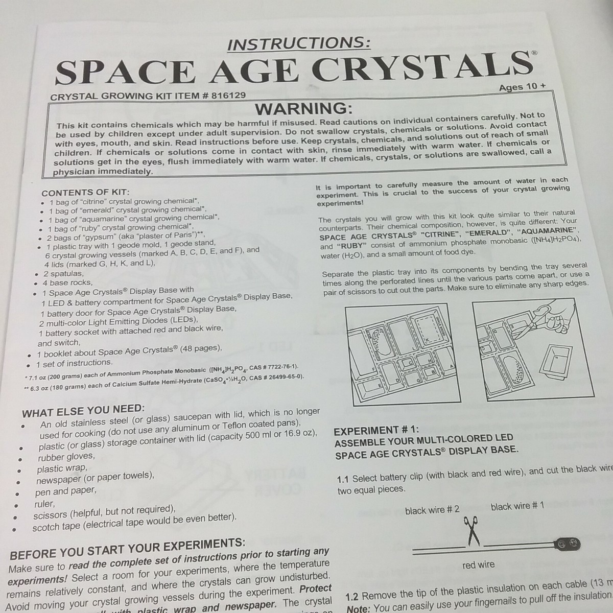 Space Age Crystals