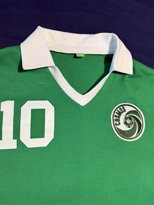 New York Cosmos #10 Pele Umbro Football Shirt Soccer Jersey Size M New ...