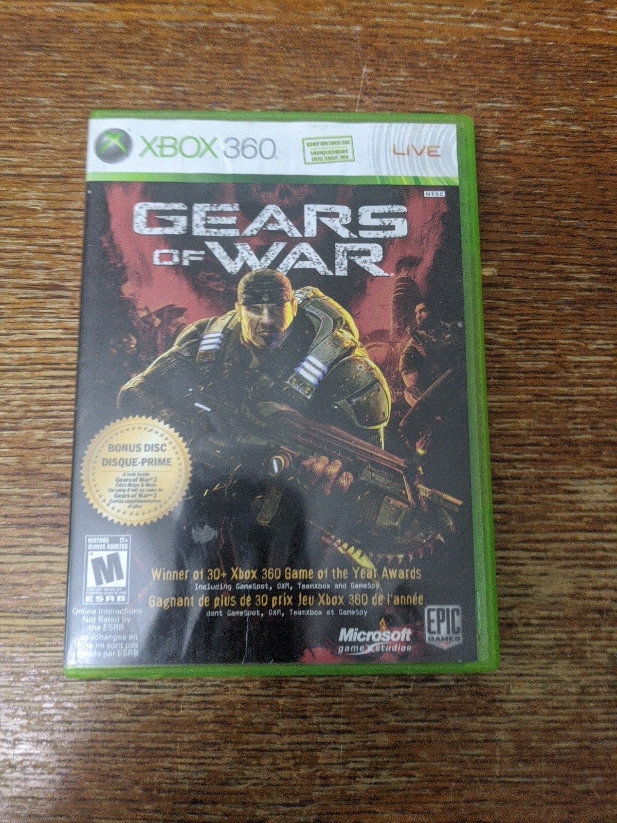 Gears of War -- Two-Disc Edition Microsoft Xbox 360 - Tested | eBay