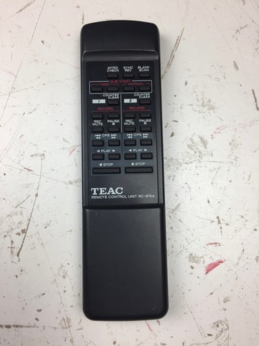 [Used] TEAC RC-615A Remote Control Unit - WORKING | eBay