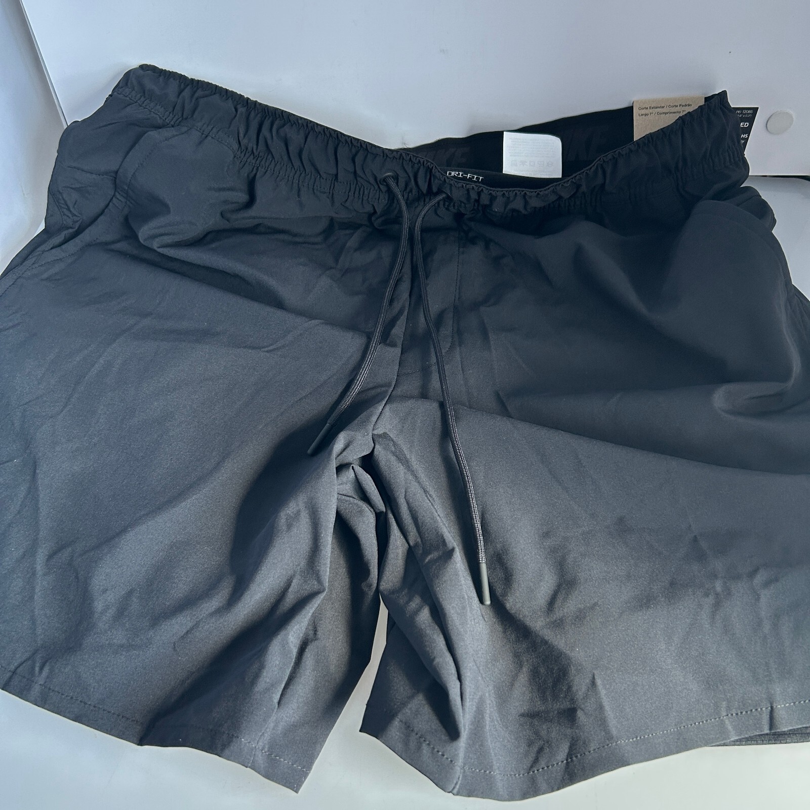 Nike Unlimited Men's Dri-FIT 7" 2-in-1 Versatile Shorts Black Size L ...