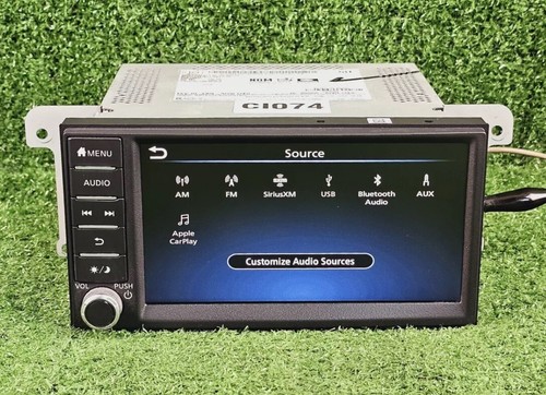 2019 Nissan Sentra Versa Radio Receiver Navigation 7 Inch Screen 2591A ...