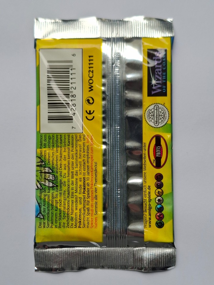 Pokémon Grundset Booster Deutsch OVP Sealed Bisaflor Artwork Wizards of ...
