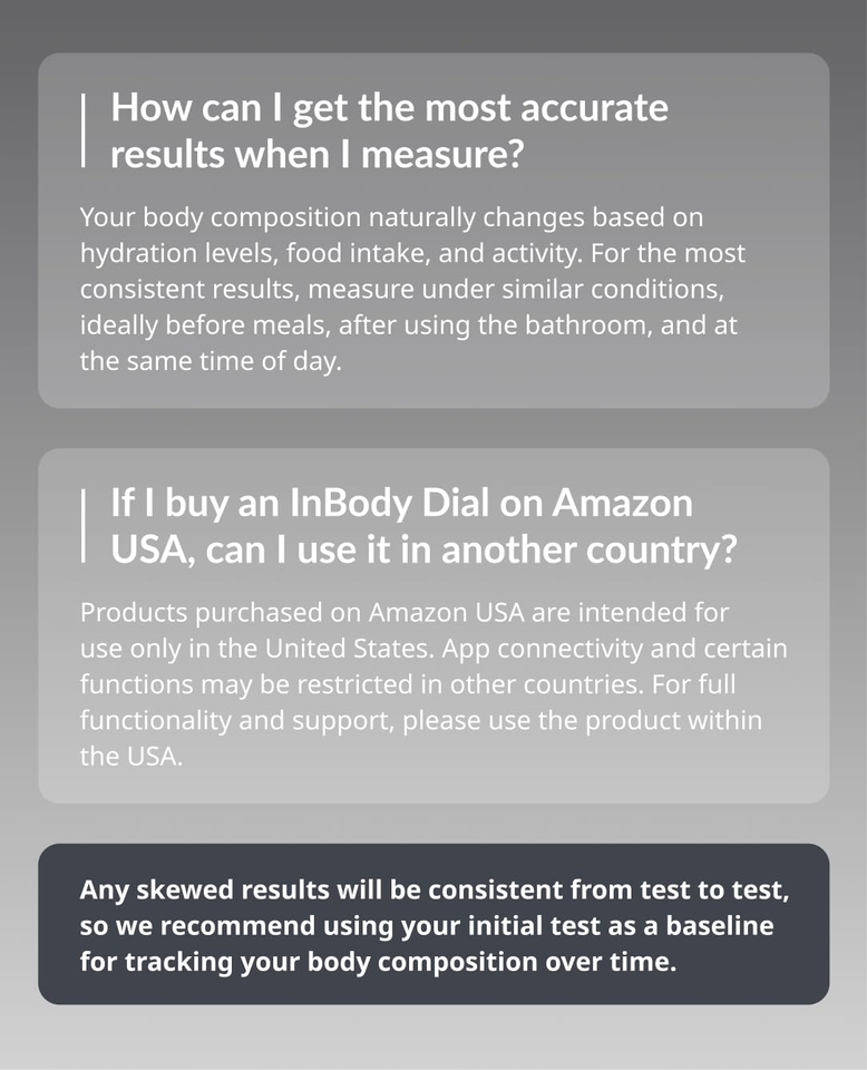 InBody Dial H40 Smart Scale | Body Composition Scale with BMI, Body Fat ...