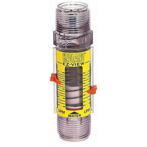 Flow Meter 1 in Variable Area Water GPM LPM 1-10 4-35 PSU NPTF ...