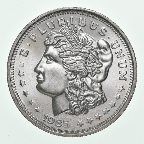 VINTAGE Morgan Dollar Pattern .999 Fine Silver 1 Troy Oz Round *476 | eBay