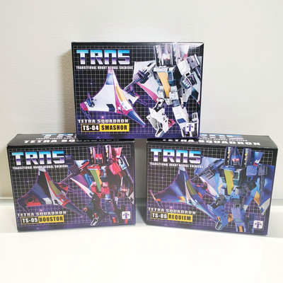 Transformers Impossible Toys Tetra Sqaudron TS-04 05 06 Cone Heads MISB ...
