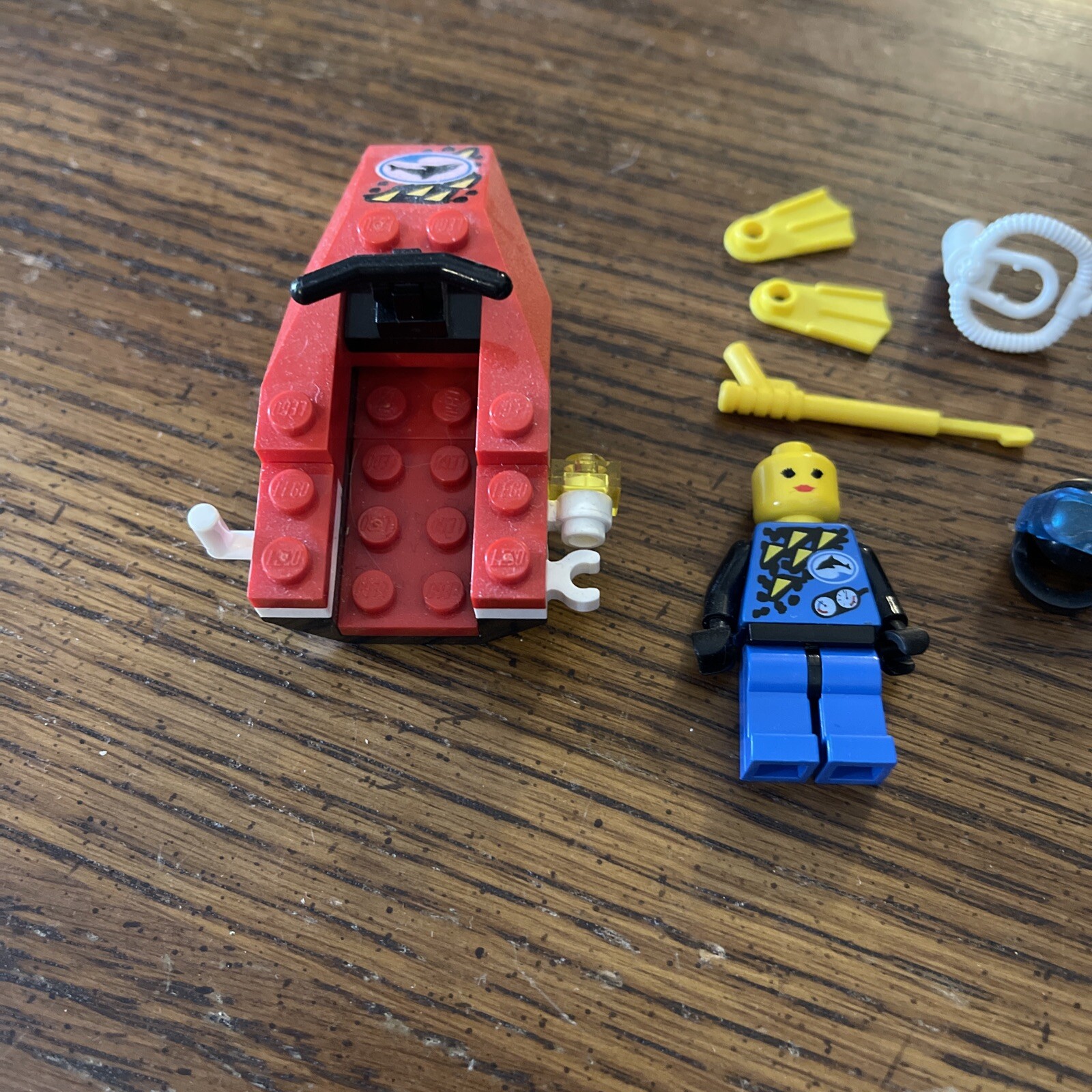 Vintage LEGO 2536 Divers JET SKI Complete Instructions | eBay