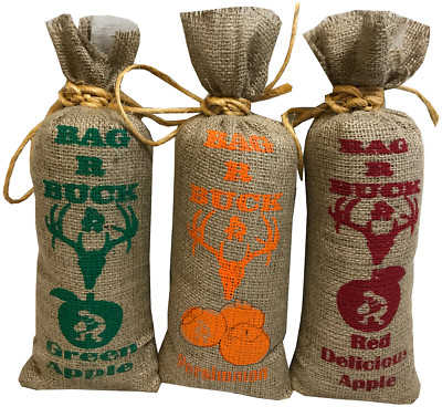 Bag R Buck Apple And Persimmon Three Pack Packer Bags | eBay