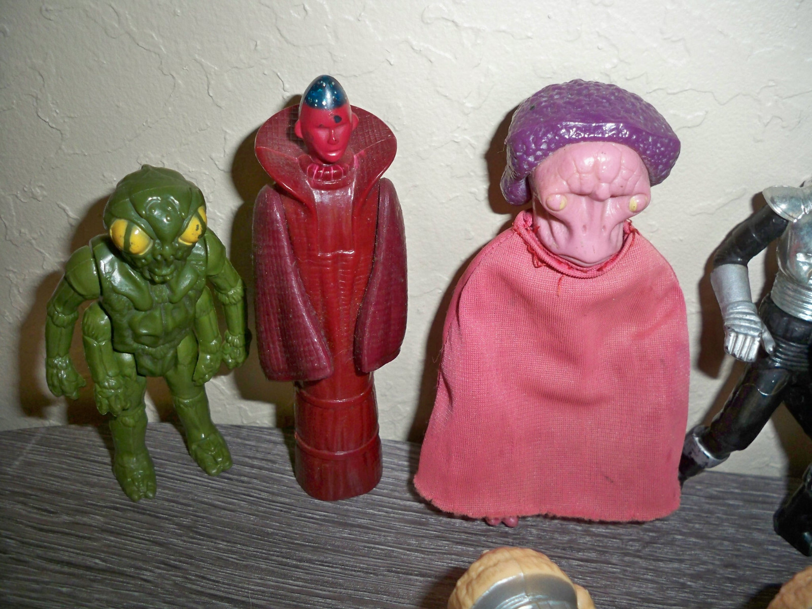 BATTLESTAR GALACTICA MATTEL SET OF FIGURES BORAY LUCIFER BALTAR ...