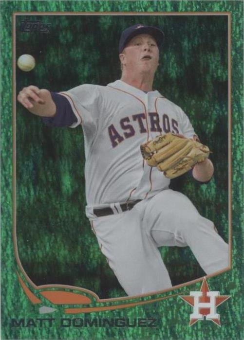 2013 Topps - Matt Dominguez #342 Emerald Foil for sale online | eBay