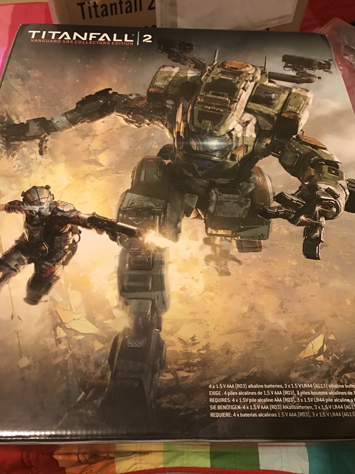 Titanfall 2 Vanguard SRS Collectors Edition with Helmet and game | eBay