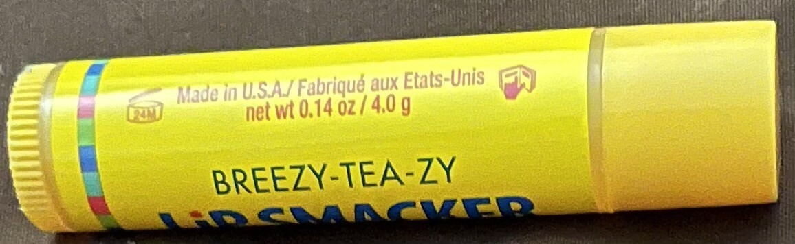 NEW LIP SMACKERS BREEZY-TEA-ZY LIP BALM-NO PACKAGING | eBay