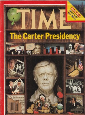 Time Magazine Jimmy Carter Presidency August 18, 1980 070319nonr | eBay