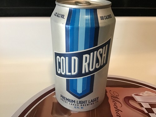 Cold Rush Premium Light Lager beer can | eBay