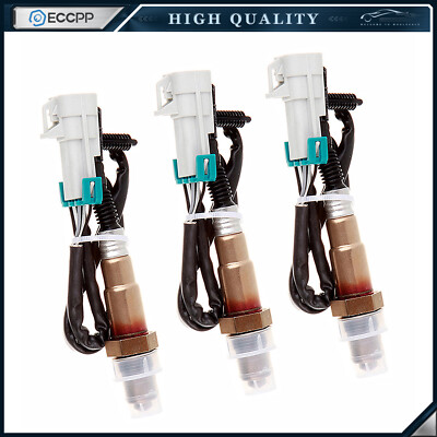3pcs for 03-04 Chevy S10 Blazer V6 4.3L Upstream+Downstream Oxygen ...