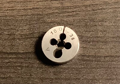 CV 10 36 Round Adjustable Die Threader 10 36 | eBay