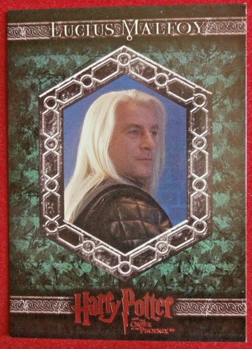 HARRY POTTER ORDER OF THE PHOENIX Card #093 - LUCIUS MALFOY / JASON ...