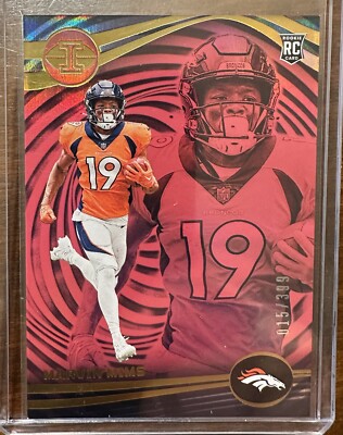 2023 Panini Illusions 💥Marvin Mims💥Pink Parallel - 34 RC #’d 15/399 | eBay