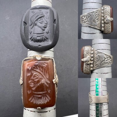 Rare Unique Islamic Seljuk Artifact Pure Sliver Unique Ring From ...