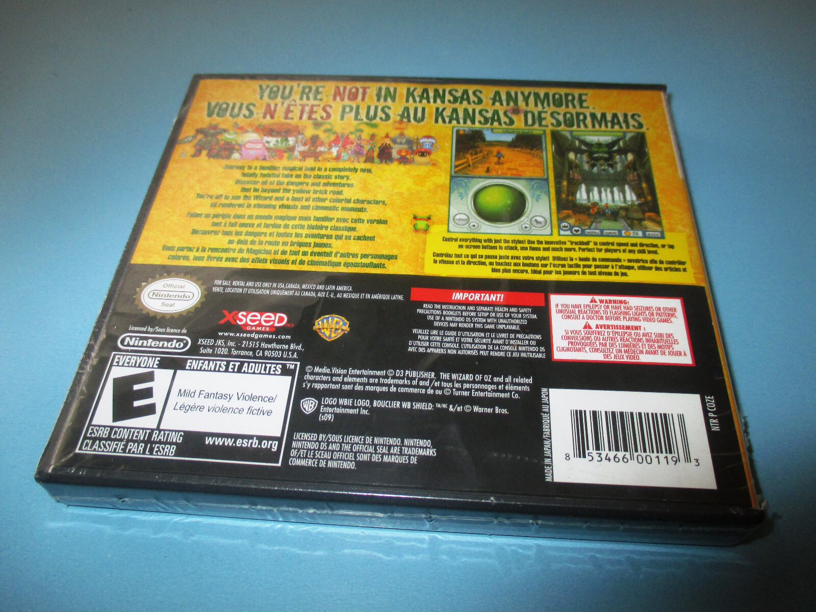 Wizard of Oz: Beyond the Yellow Brick Road (Nintendo DS, 2009) for sale ...