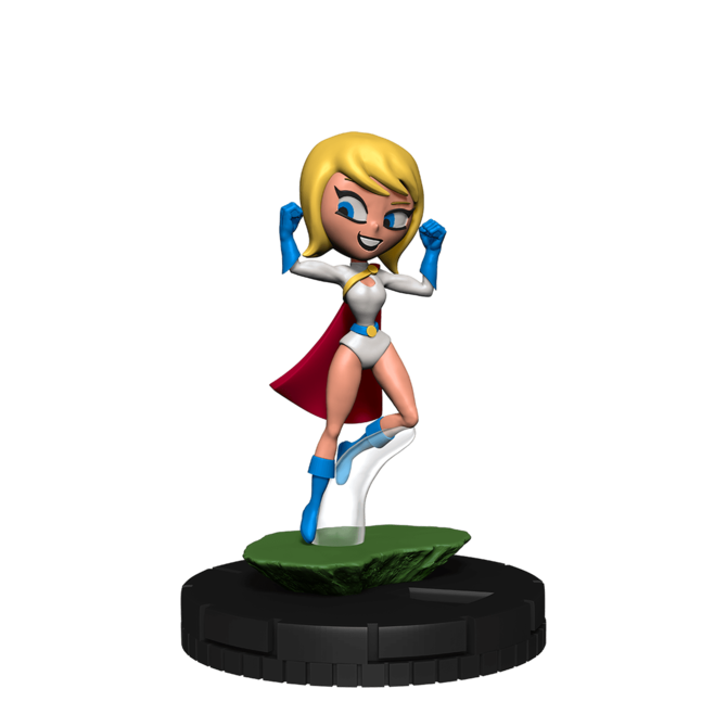 Power Girl - 025 Uncommon M/NM with Card DC Batman Team-Up HeroClix | eBay