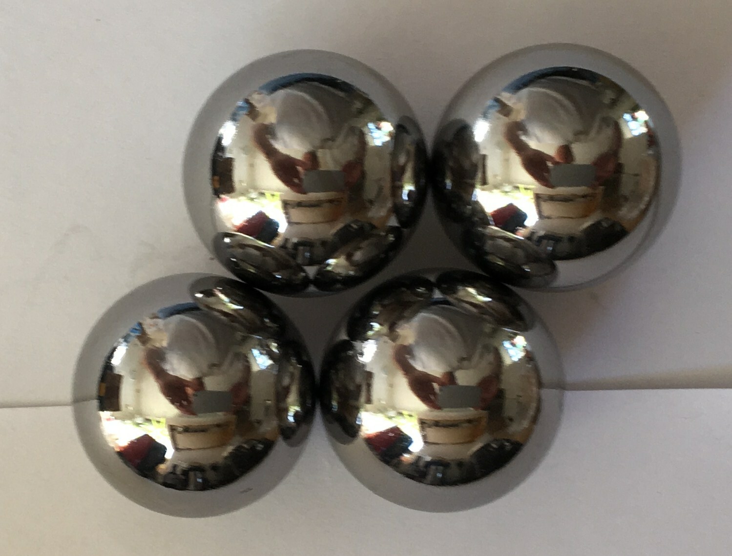 4 x Pinball Machine Balls - Premium Carbon Pinballs ( Non Magnet ...