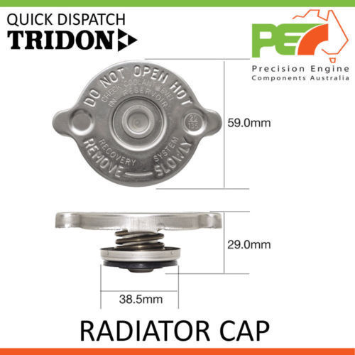 *TRIDON* Radiator Cap For Mazda T3000(Diesel) T3500(Diesel) Incl. Turbo ...