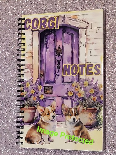 Pembroke Welsh Corgi Puppy Dog Blank Notebook Journal Planner Book ...