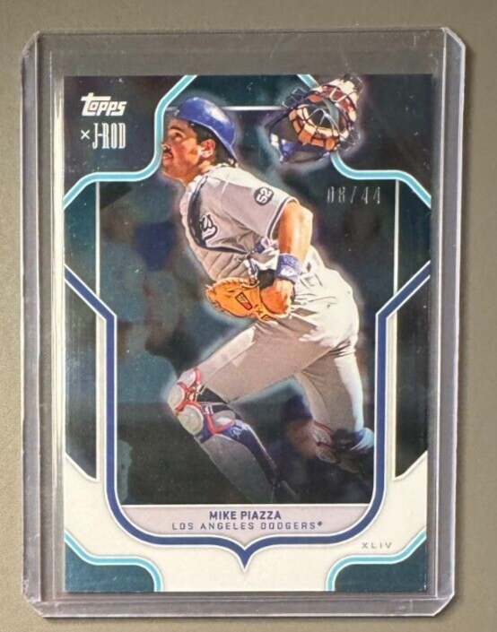 2023 Topps X J-Rod Show Out Collection #72 Mike Piazza J-Rod Blue /44 ...
