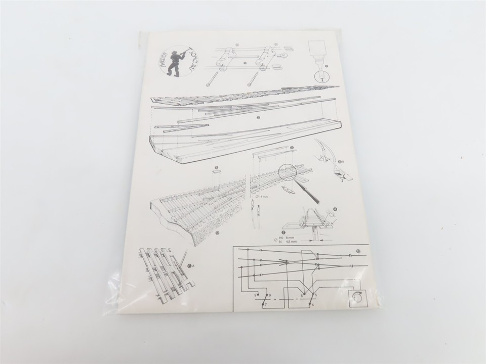 N Scale Sweden JOMO Kit Track Building Jig System Set | eBay