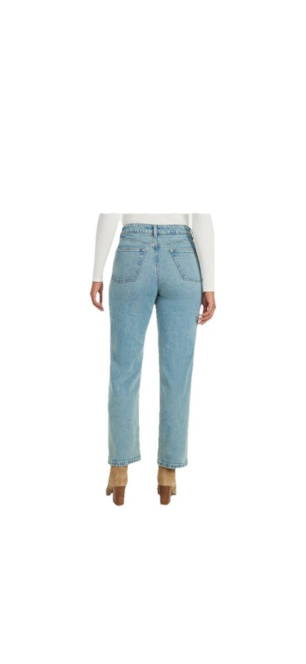 Time&Tru Women's Tuxedo Jeans Sze 4 Light Wash Contrast Side Panel ...