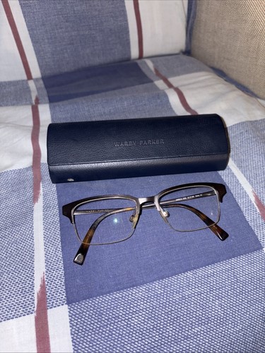New WARBY PARKER James M 2306 51mm Carbon Gray Half-Rim Eyeglasses ...