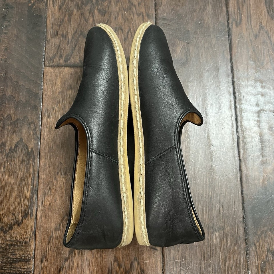 Charix Leather Slip Ons Flat Shoes | eBay