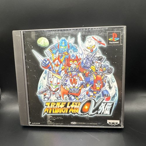 Super Robot Wars Alpha Gaiden PS1 Playstation 1 Japan Import N.Mint W ...