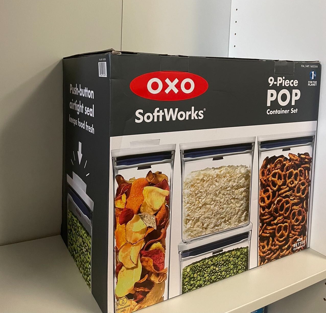 OXO Softworks 9-Piece POP Container Set (New Type) | eBay