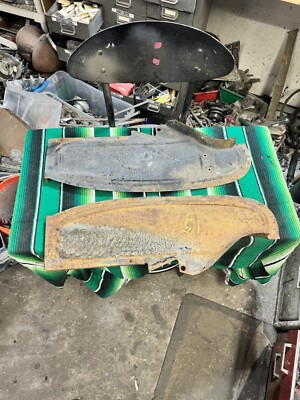 1949 1950 1951 1952 Chevrolet Original Pair Rear Of Front Inner Fender ...