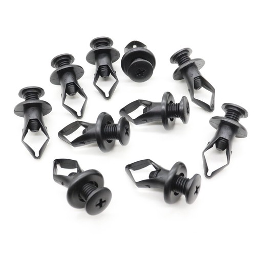 10X For Hyundai 86590-35000 Bumper Cover Push-Type Retainer Clip ...