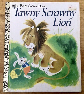 A Little Golden Book, TAWNY SCRAWNY LION By Kathryn Jackson, 1980 | eBay