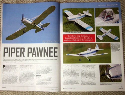 RCM&E Radio Control Models Electronics Magazine March 2019 inc. Piper ...