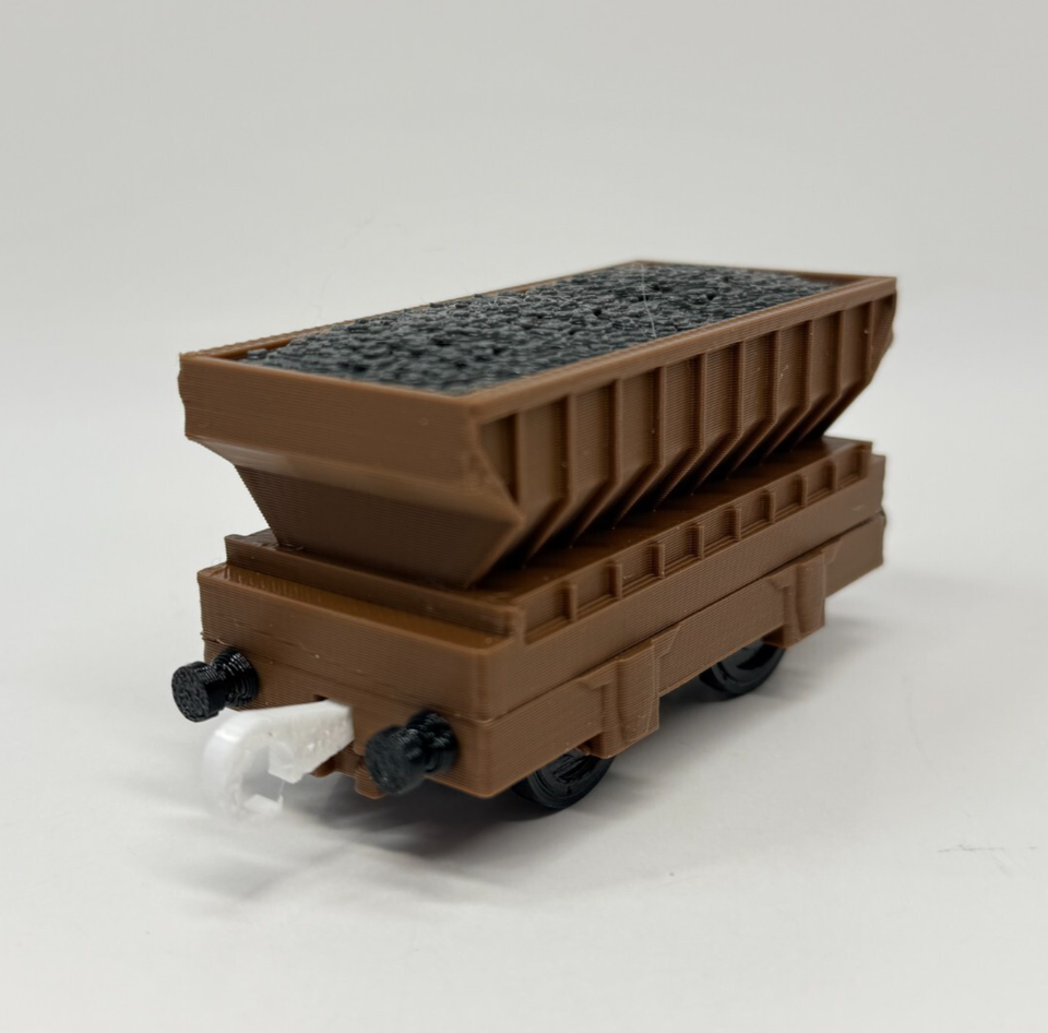 Trackmaster Plarail 3 Coal Hopper Cargo Train Custom Made For Thomas ...