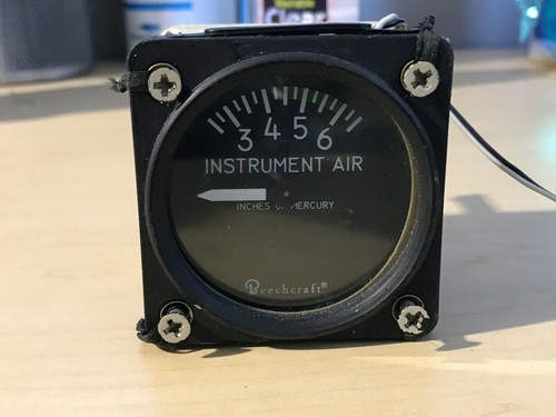 BEECHCRAFT VACUUM / PRESSURE GAUGE (INSTRUMENT AIR) | eBay