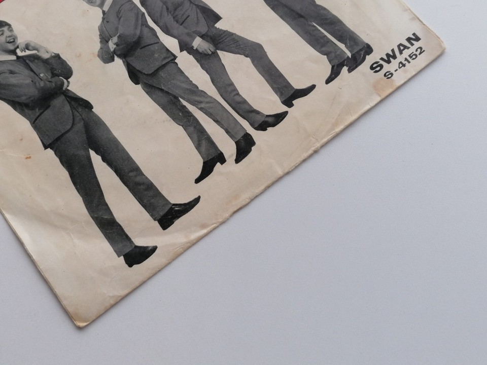 THE BEATLES 1964 USA SWAN 45 SHE LOVES YOU DON'T DROP OUT REC0-ART ...