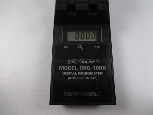 Spectroline DRC-100X Digital Radiometer Lightmeter NDT Olympus GE ...