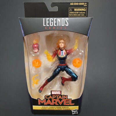 Marvel Legends Captain Marvel Binary Form 2019 Hasbro Exclusive 6 ...