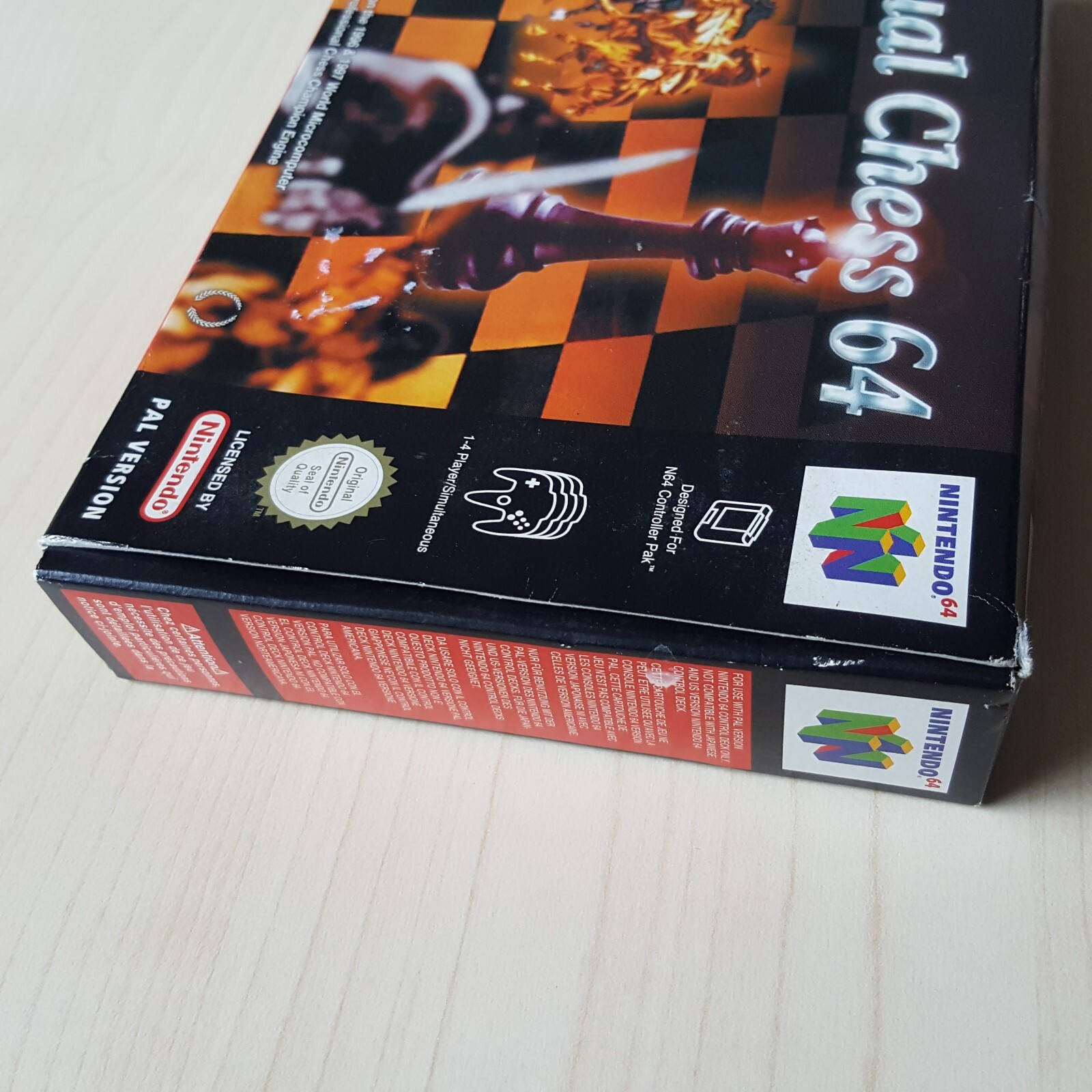 Virtual Chess 64 in OVP Nintendo 64 PAL Spiel Boxed Game | eBay