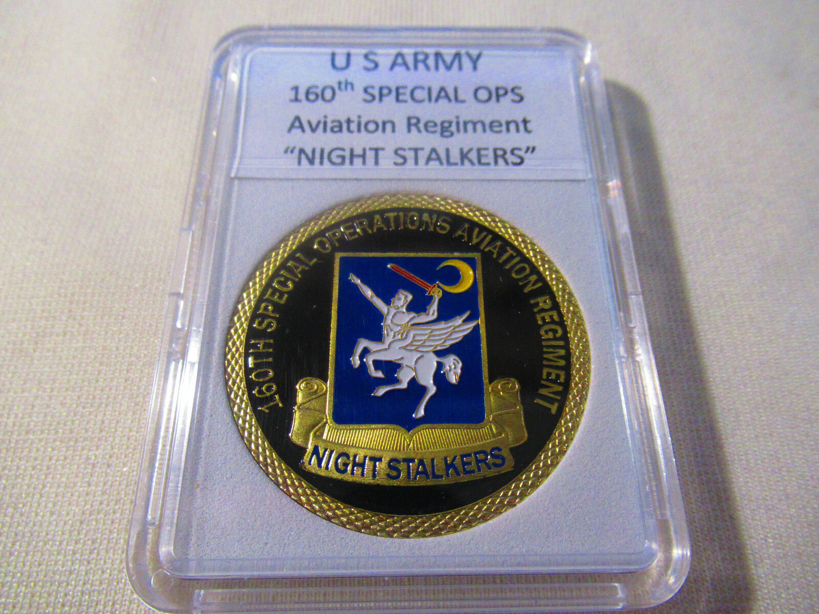 US ARMY 160th SPECIAL OPS AVIATION REGIMENT "NIGHT STALKERS" Challenge ...