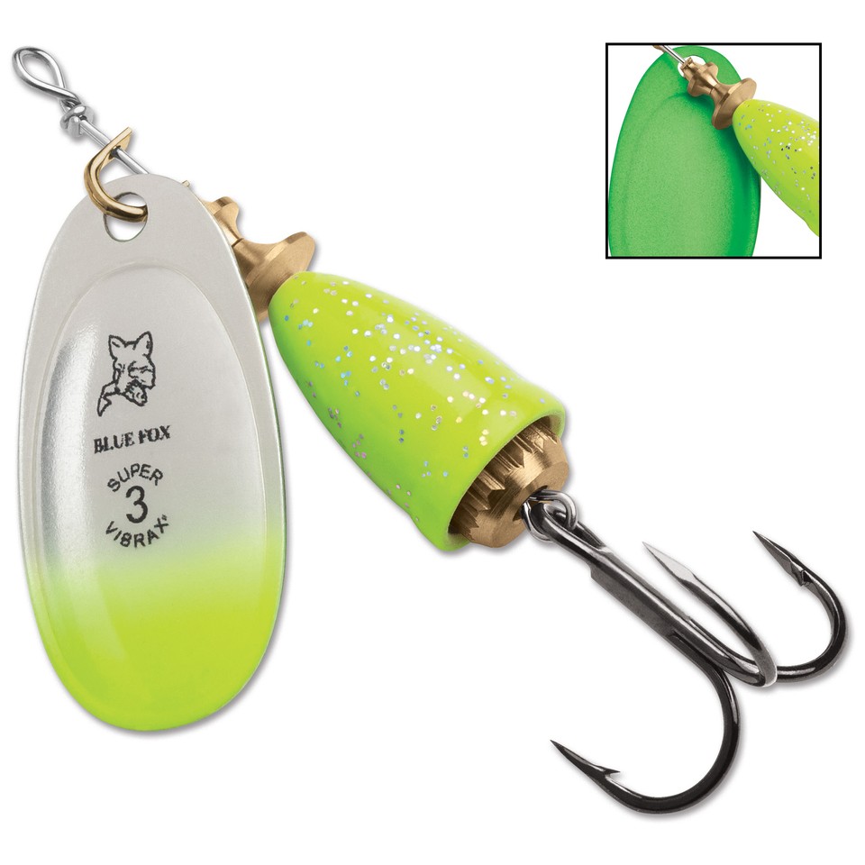 Blue Fox Vibrax Original Candyback Spinners - Trout Salmon Perch ...