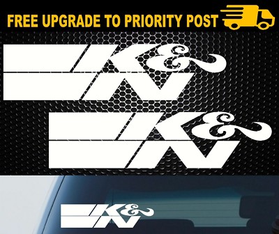 K&N KN K and N Sticker Decals Logo Stickers | eBay Australia