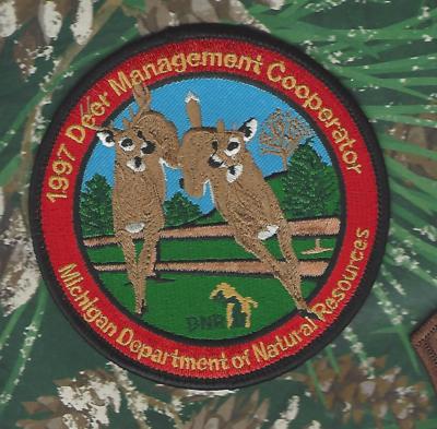 '97 ORIGINAL MICHIGAN DNR SUCCESSFUL DEER HUNTING PATCH | eBay
